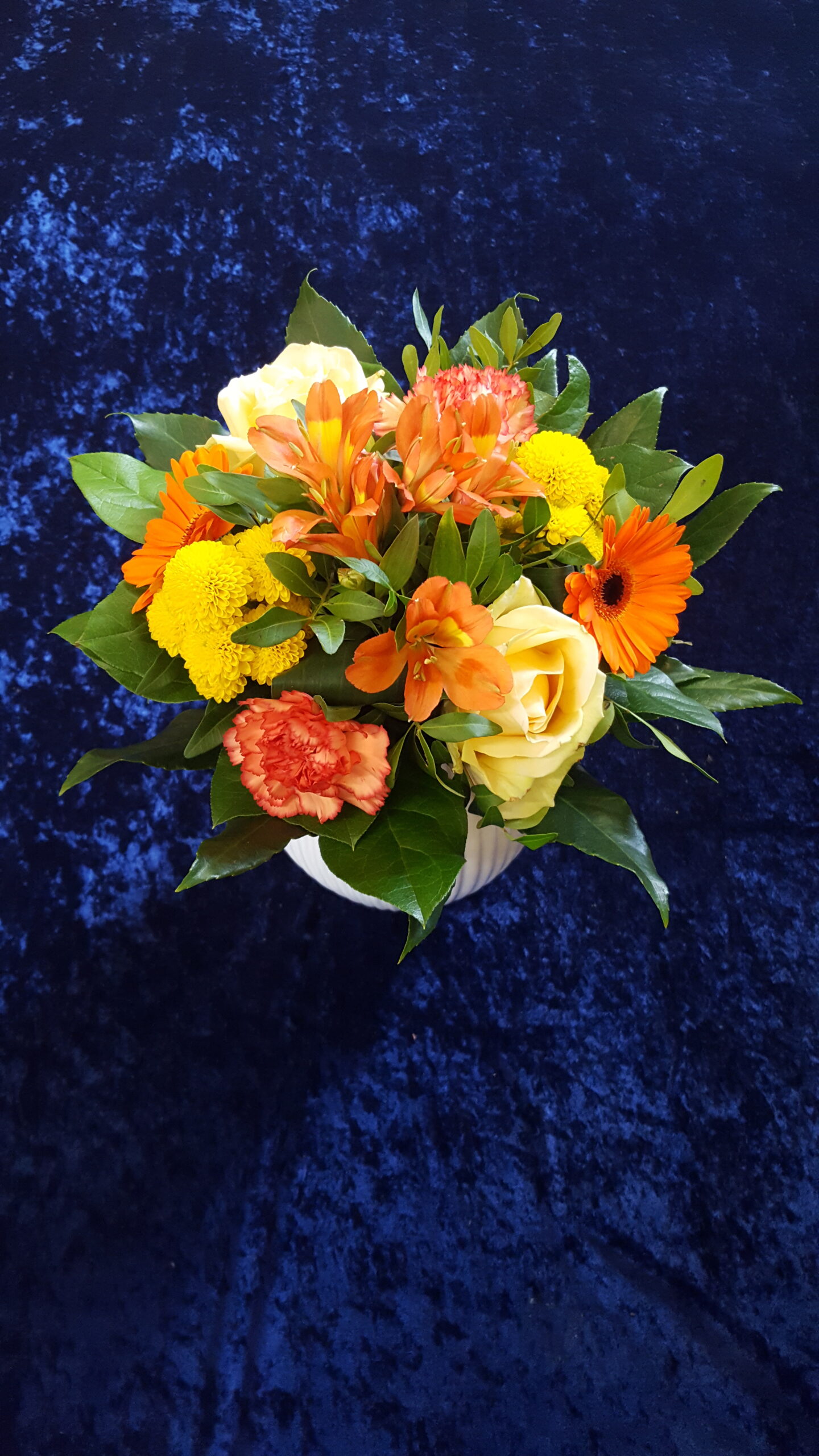 Orange Buket - Gardenia Blomster Butik